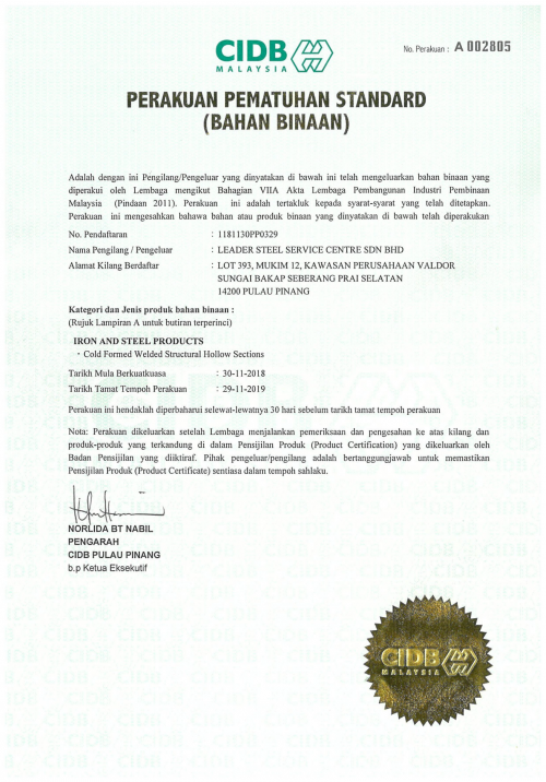 OUR COMMUNITY 2 - Leader Steel