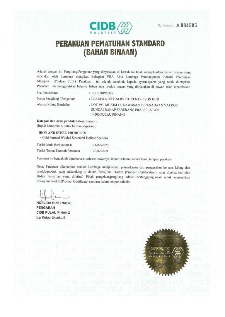 WE DO - Leader Steel